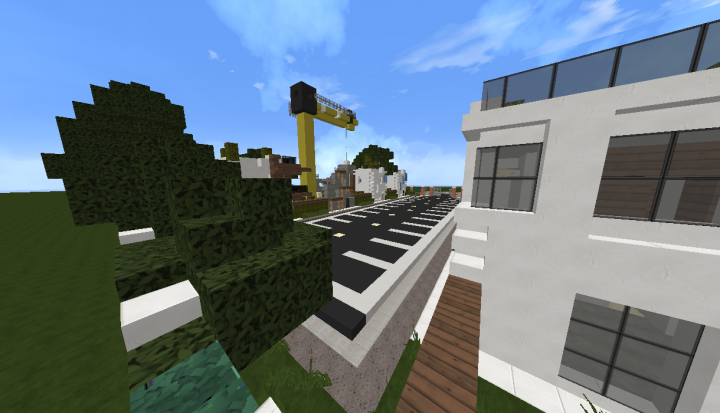 Housing estate Minecraft Map