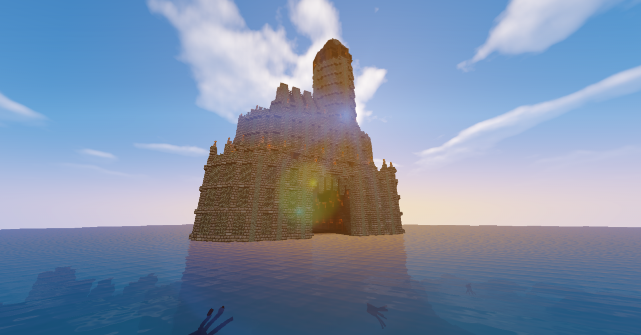 Island Castle Minecraft Map