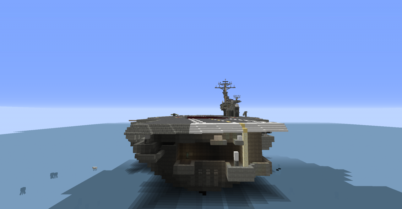 USS Kitty Hawk (CV-63) Minecraft Map