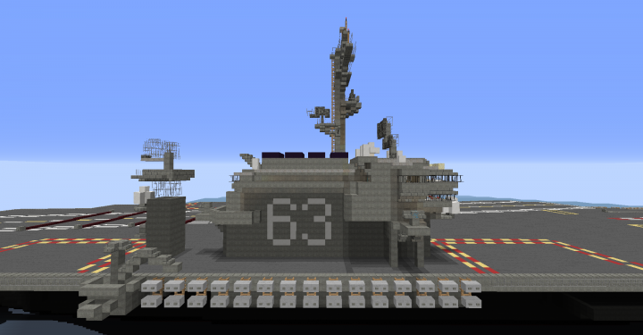 USS Kitty Hawk (CV-63) Minecraft Map