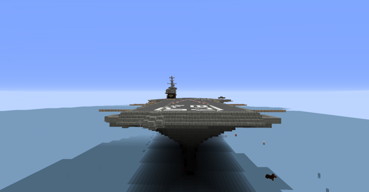 USS John F. Kennedy (CV-67) Minecraft Map