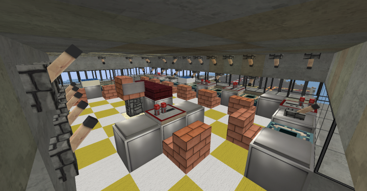 USS John F. Kennedy (CV-67) Minecraft Map