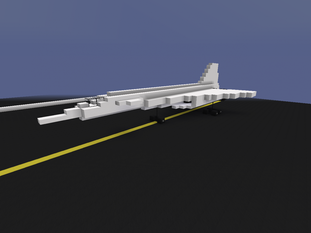 Sukhoi T-4 Minecraft Map
