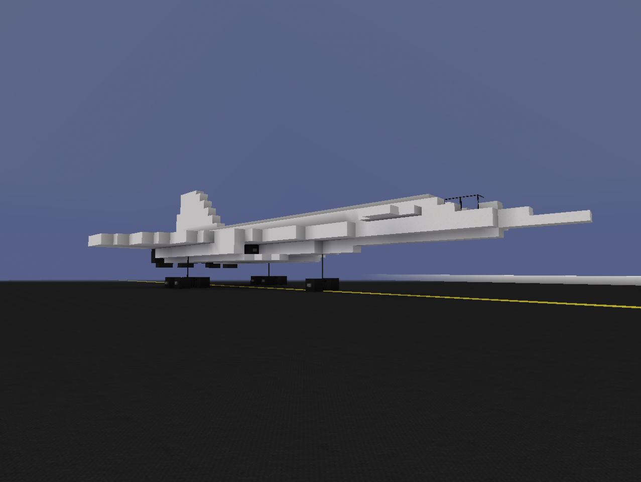 Sukhoi T-4 Minecraft Map