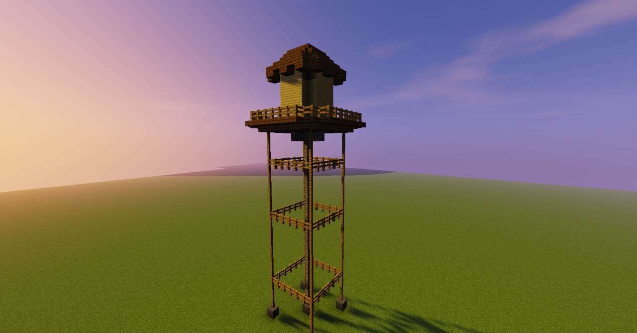 Old Water Tower Minecraft Map