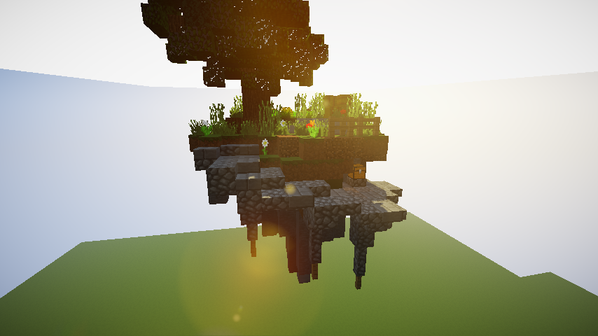 SkyBlock Island | +Download Minecraft Map