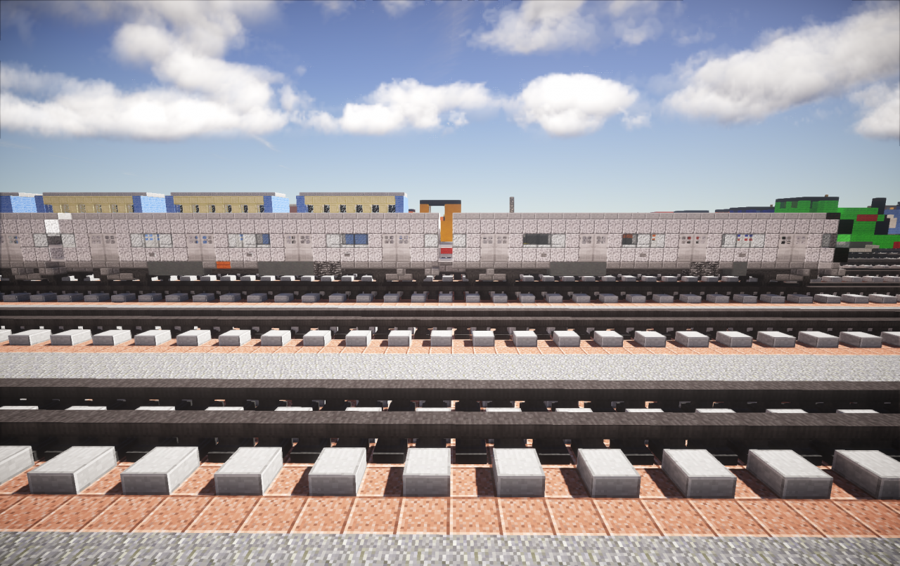 R160 New York City Subway Car Minecraft Map