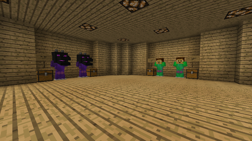 Burning Companion Cube Minecraft Map