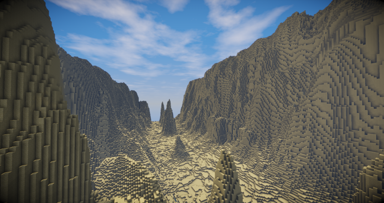 Base map 【valley】 Minecraft Map