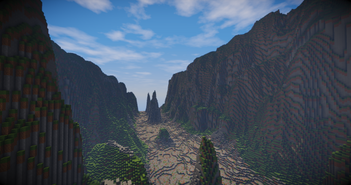 Base map 【valley】 Minecraft Map