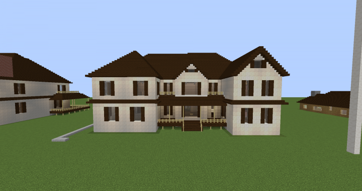 Colonial House Minecraft Map