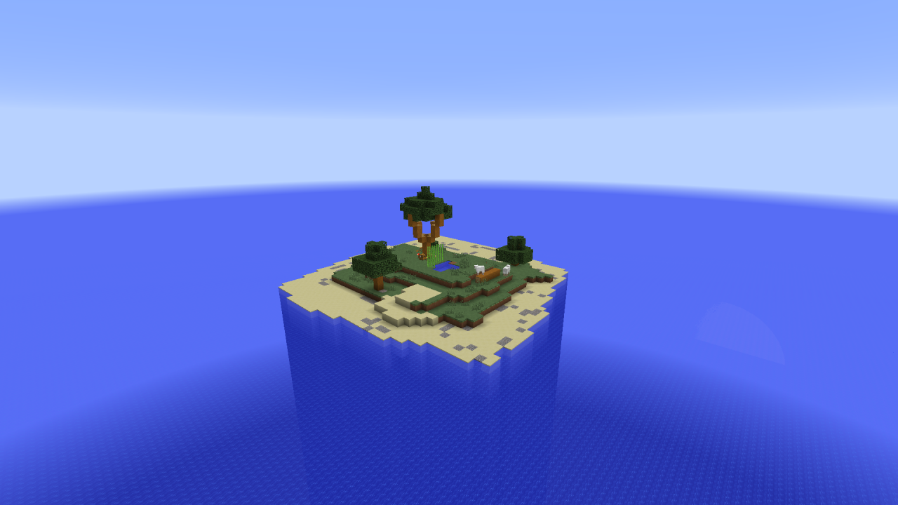 Survive on an Island Minecraft Map