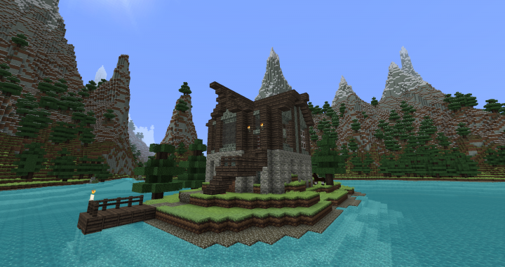 Small Nordic Shack Minecraft Map