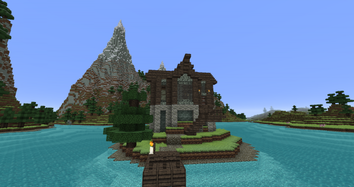 Small Nordic Shack Minecraft Map