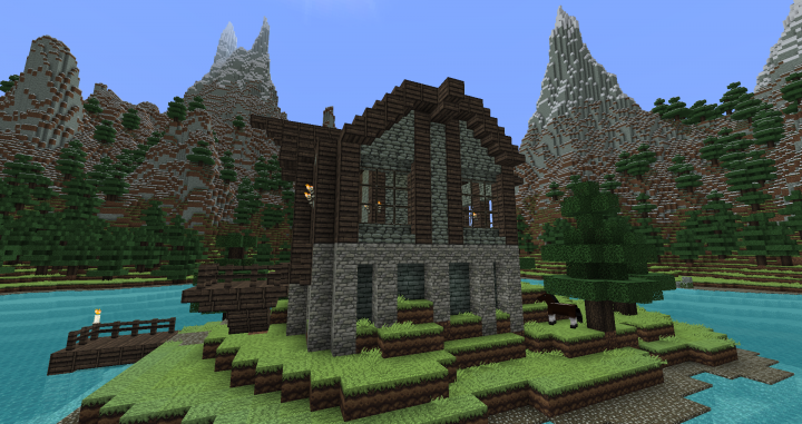 Small Nordic Shack Minecraft Map