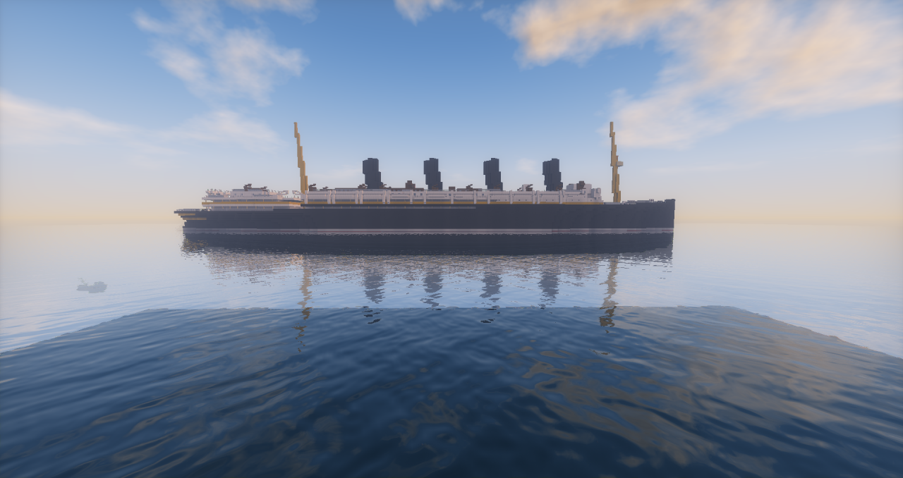 RMS Lusitania (WWI) Minecraft Map