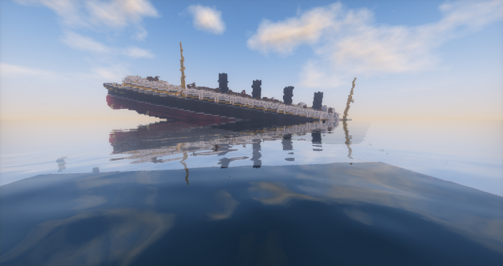 RMS Lusitania (WWI) Minecraft Map