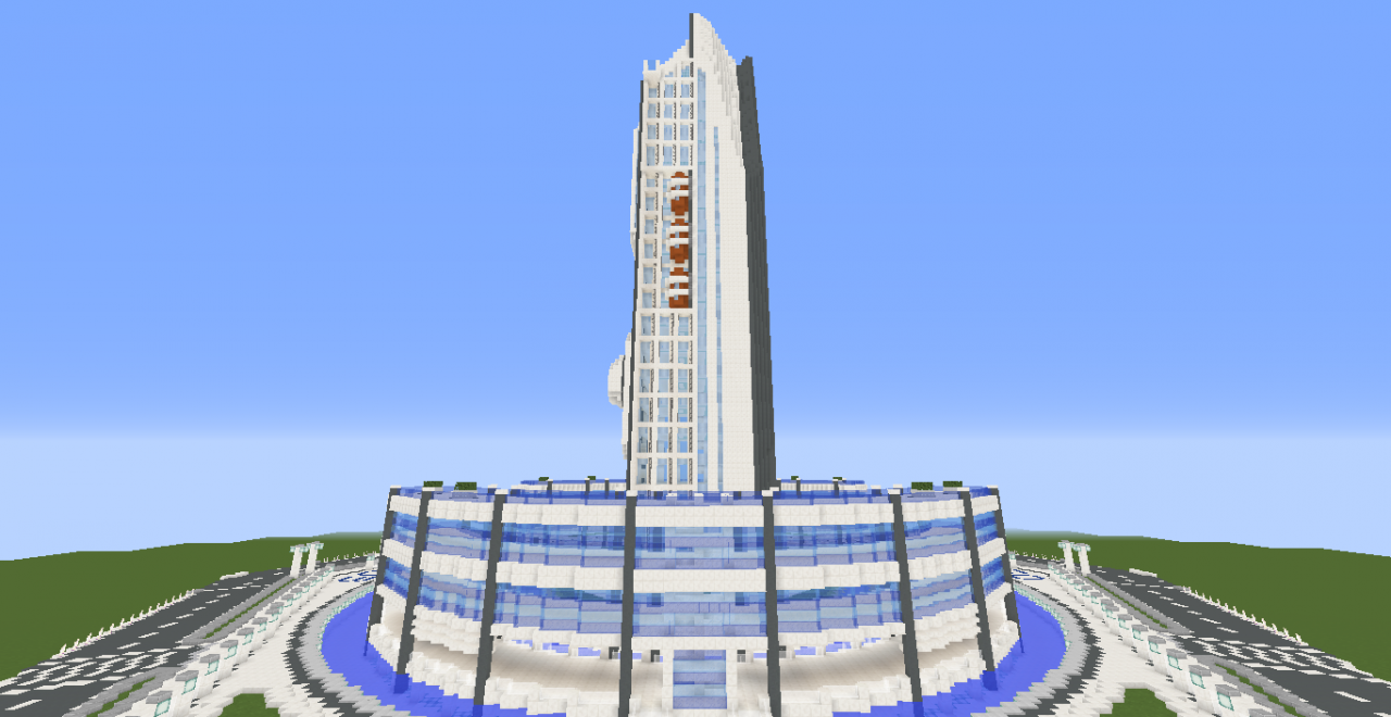 Quartz Tower #3 Minecraft Map