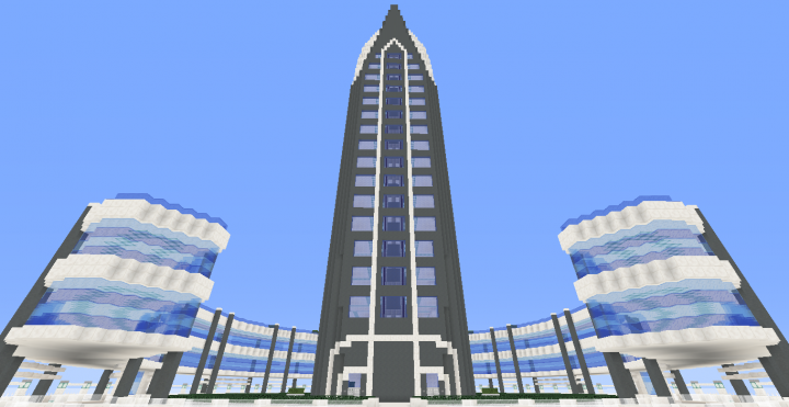 Quartz Tower #3 Minecraft Map