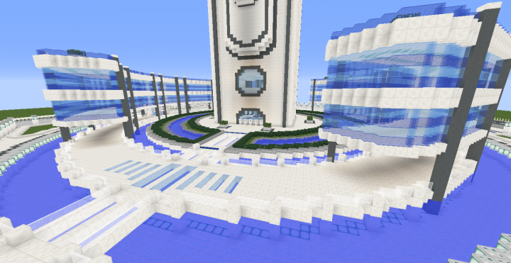 Quartz Tower #3 Minecraft Map