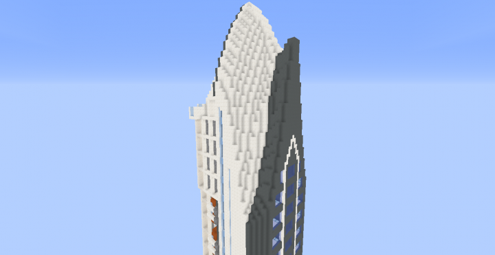 Quartz Tower #3 Minecraft Map