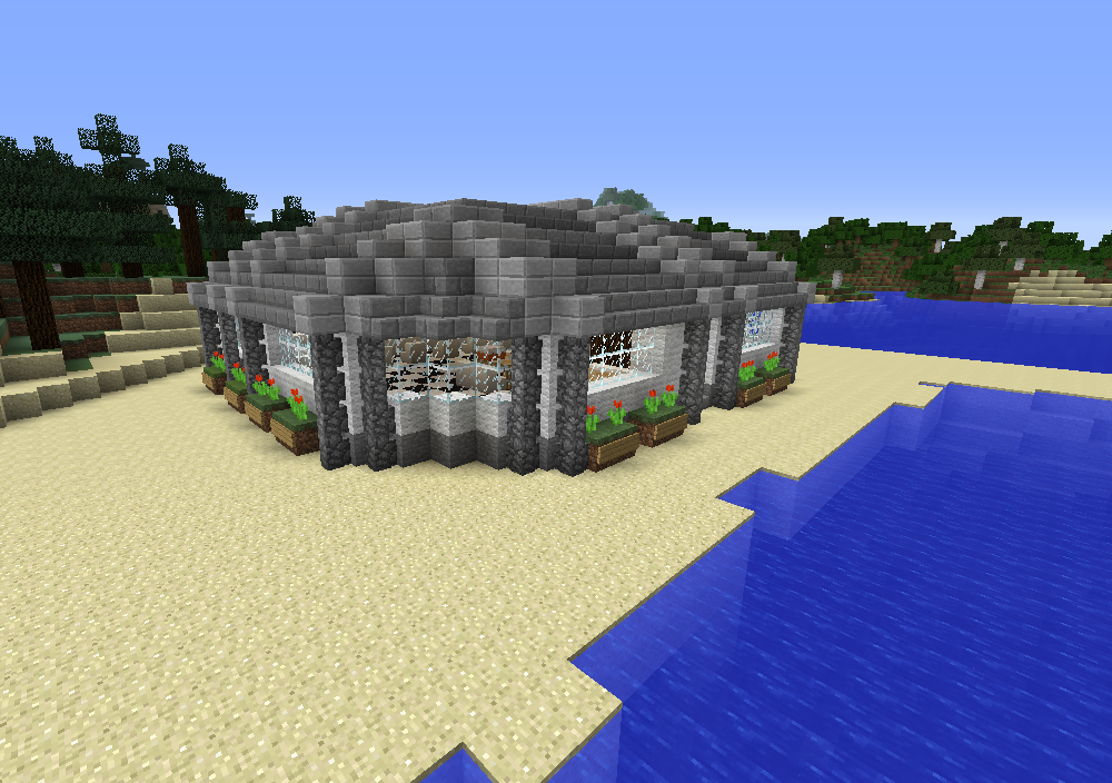 Beach Side Restaurant Minecraft Map