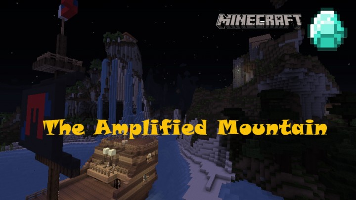 The Amplified Mountains Minecraft Map