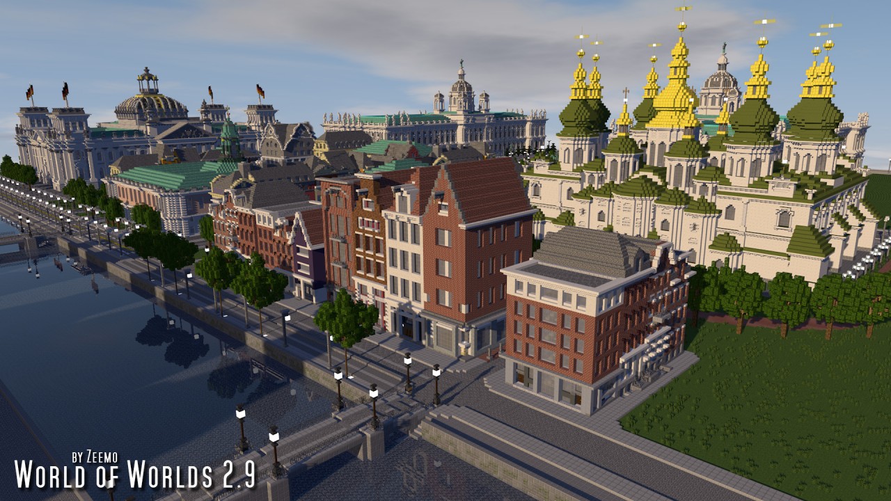 Kiev, Ukraine Minecraft Map