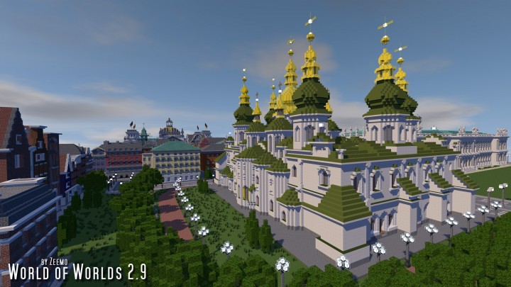Kiev, Ukraine Minecraft Map