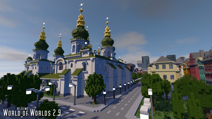 Kiev, Ukraine Minecraft Map