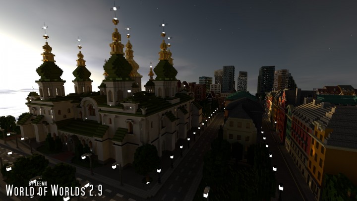 Kiev, Ukraine Minecraft Map
