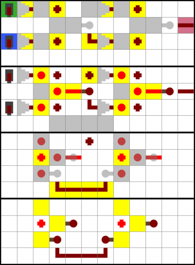MK's Full Adder - Ripple Carry [4x4x10] [6 tick sum, 3 tick carry ...