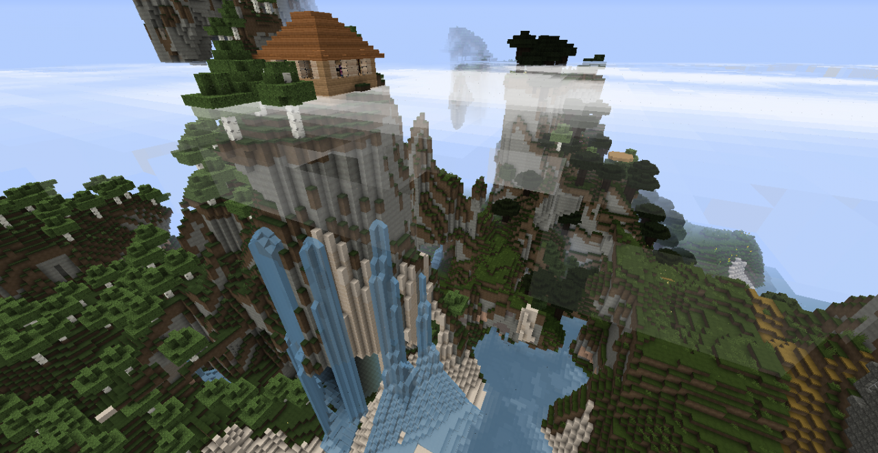 The Amplified Mountains Minecraft Map