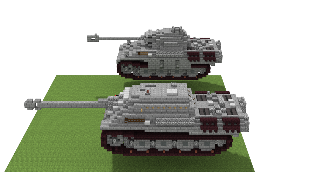 Panzer V Panther & jagd Panther (4:1) Minecraft Map