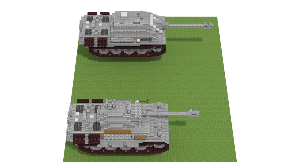 Panzer V Panther & jagd Panther (4:1) Minecraft Map