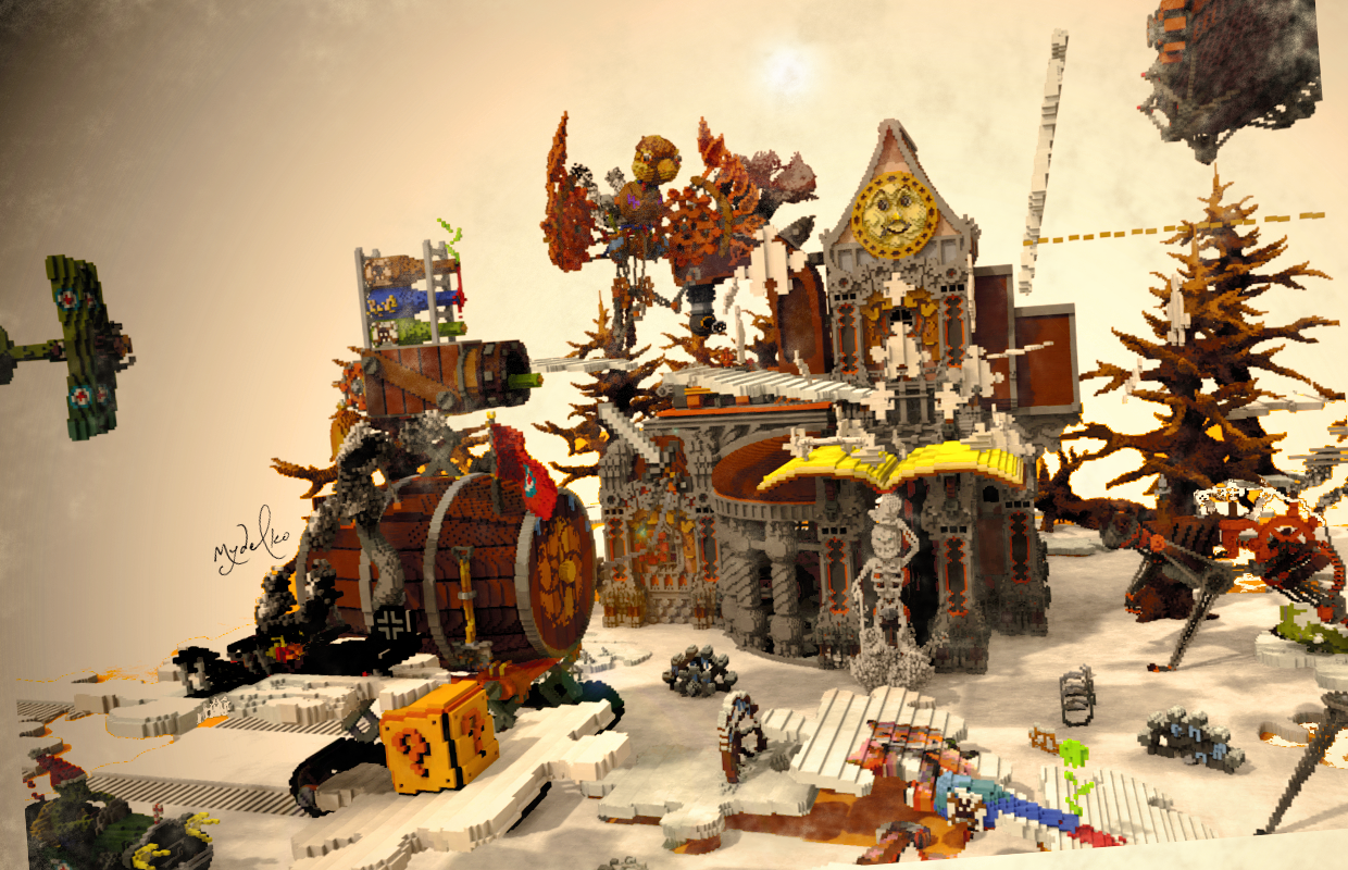 The Scrap Yard Minecraft Map