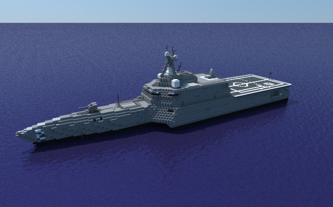 USS Independence (LCS-2) Minecraft Map