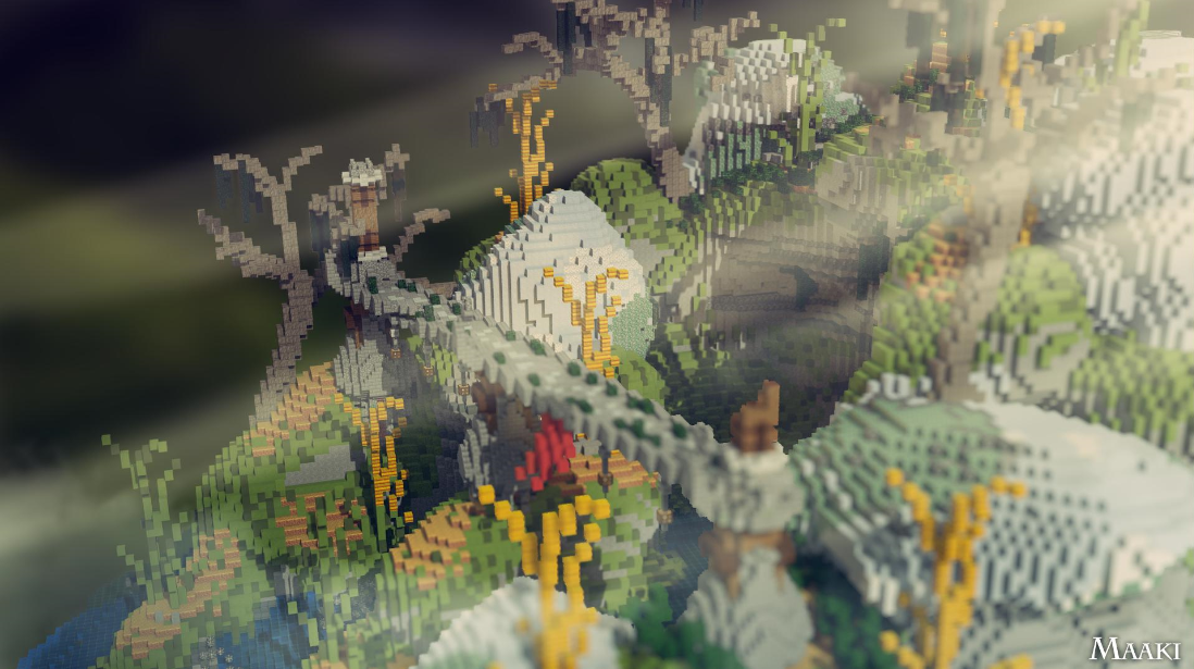 'The Broken Bridge' - 1 Hour Speedbuild Minecraft Map