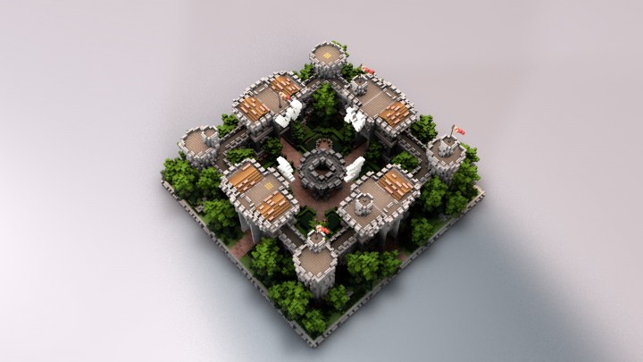 Builds of January Minecraft Map