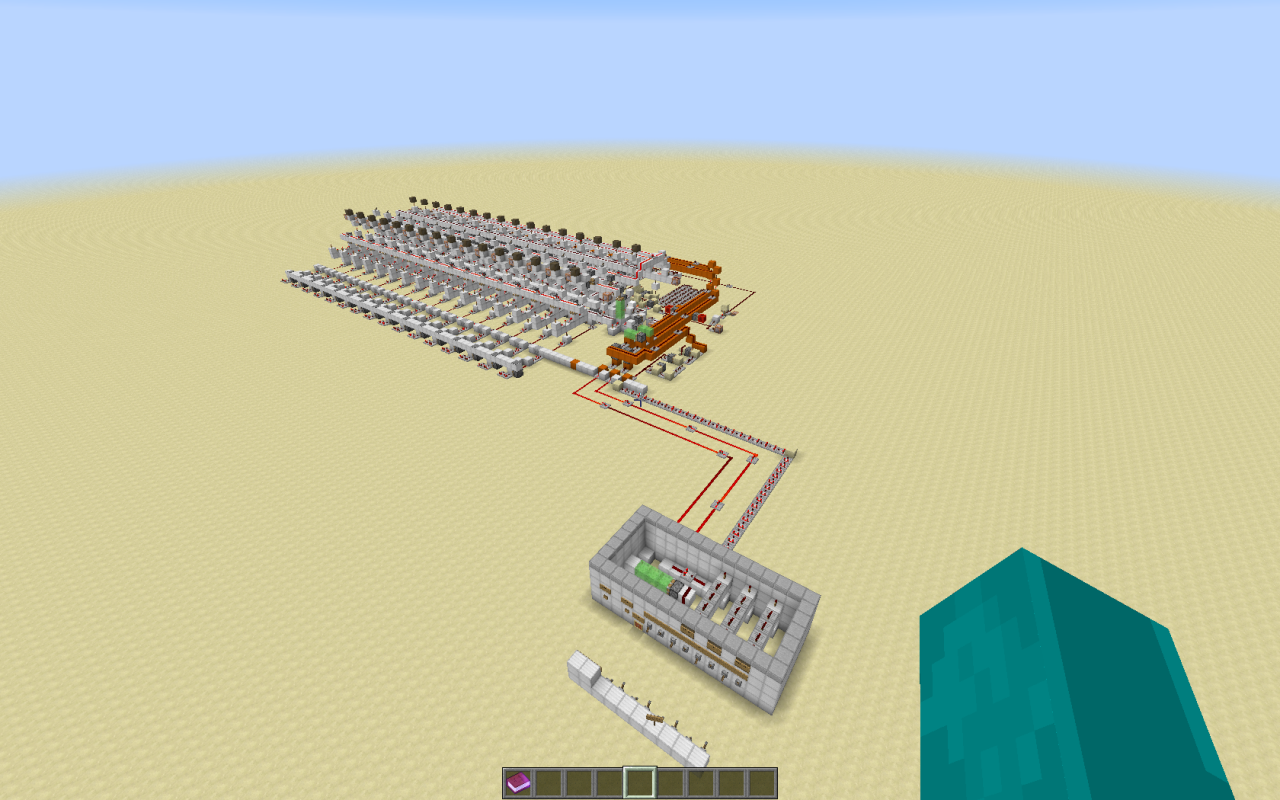 ALARM system 16 detection zones Minecraft Map