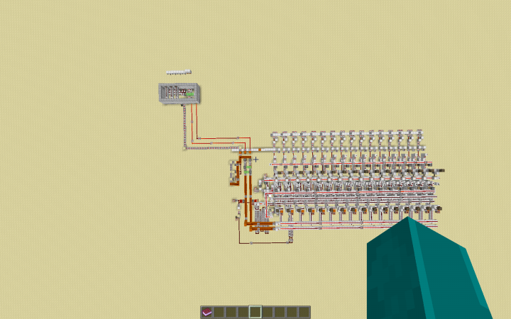 ALARM system 16 detection zones Minecraft Map