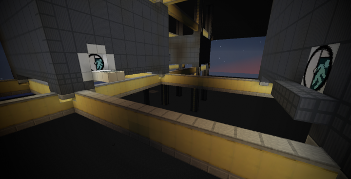 Aperture Science Testing Minecraft Map