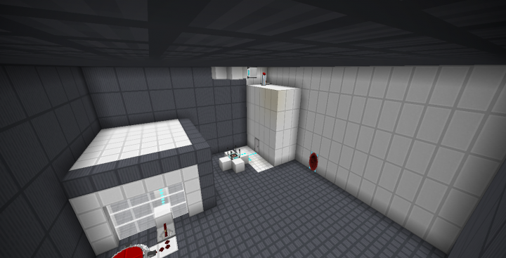 Aperture Science Testing Minecraft Map