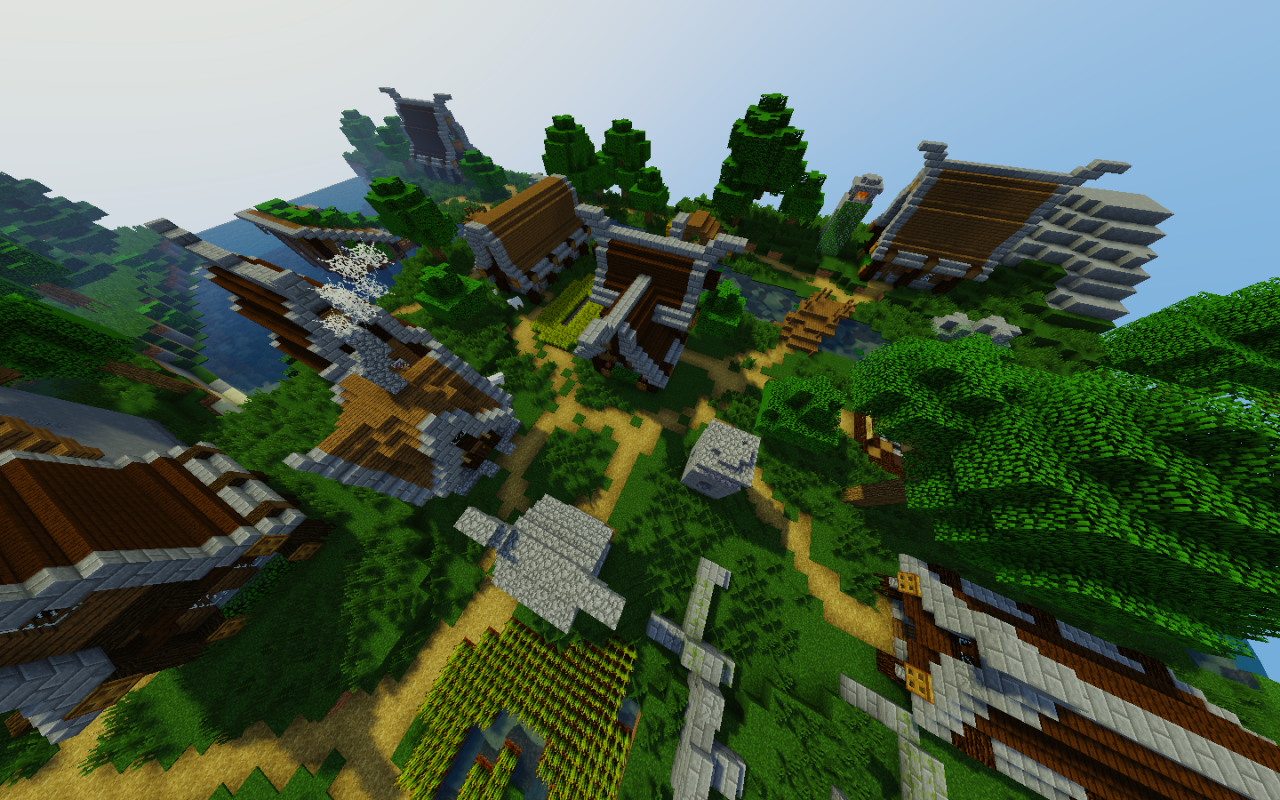 Creative Spawn Minecraft Map