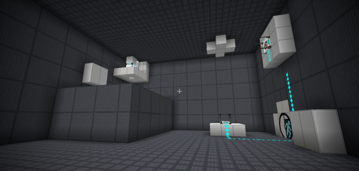 Aperture Science Testing Minecraft Map