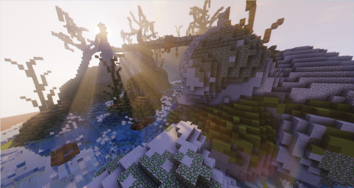 'The Broken Bridge' - 1 Hour Speedbuild Minecraft Map