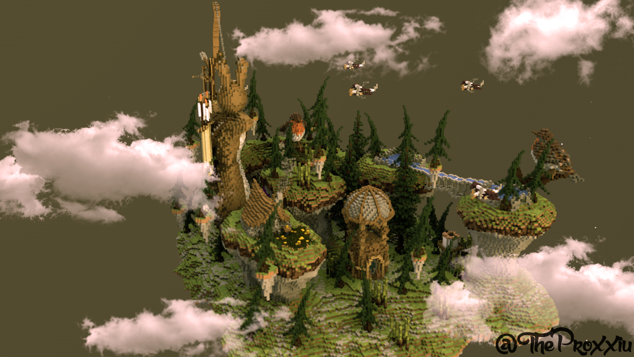 Lobby SkyWars Minecraft Map