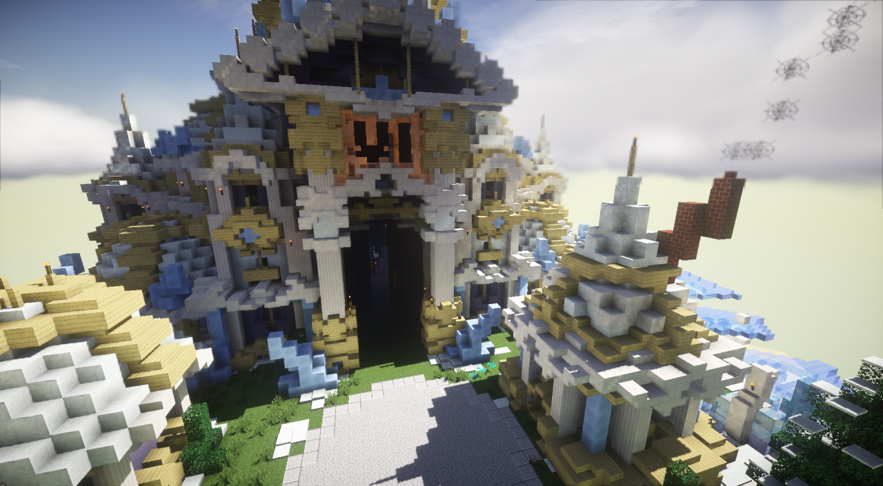 Sky Defender VI - A winter PvP Map ! Minecraft Map