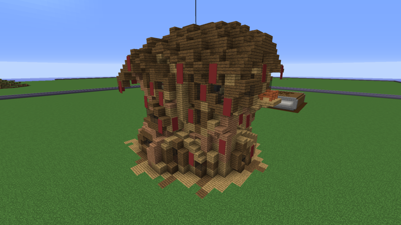 Random twisted house. Minecraft Map