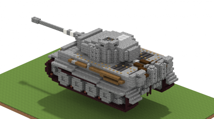 Tiger I Remake (4:1) Minecraft Map